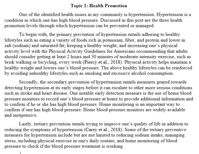 (Solution) NSG4076 Week 7 Discussion - Modules Tutorials