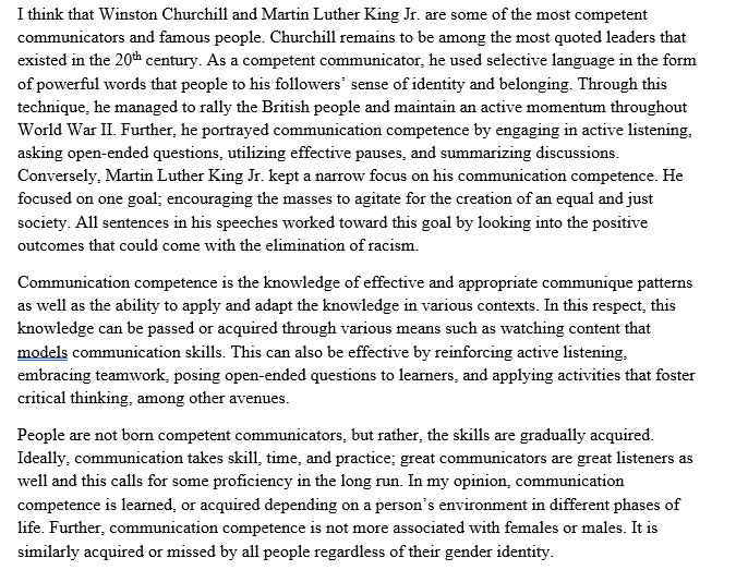 Solution Sph205 Module 1 Principles Of Interpersonal Communication Modules Tutorials