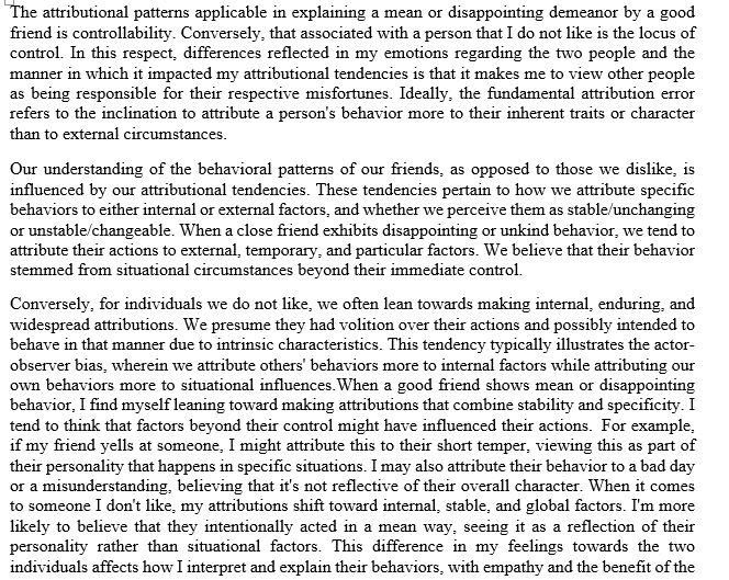 (Solution) SPH205 Module 3 Attributional patterns - Modules Tutorials