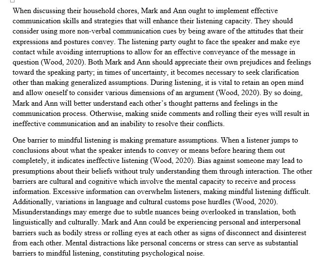 (Solution) SPH205 Module 4: Mindful Listening - Modules Tutorials