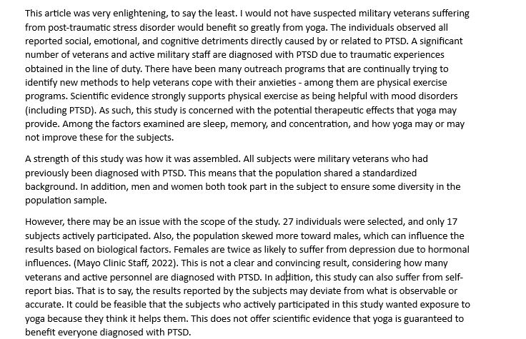 (Solution) NURS3150 Week 3 Discussion: Discussion Reliability and Validity of Research ...